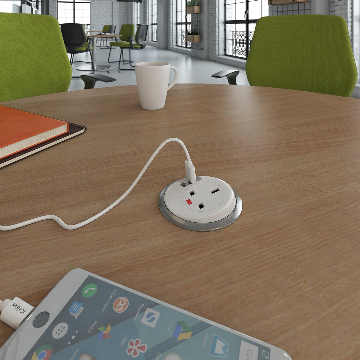 Pixel In-Surface Power Module